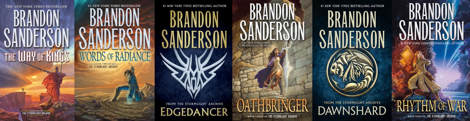 All 5+ Stormlight Archive Books in Order by Brandon Sanderson