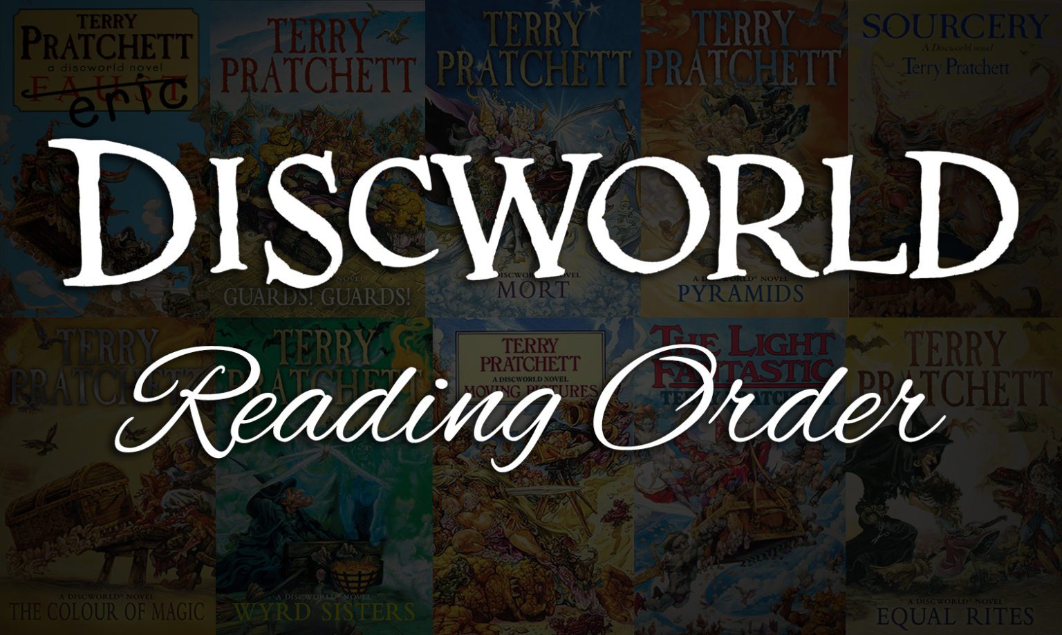 Discworld Reading Order [3 Ways to Read Terry Pratchett's Books]