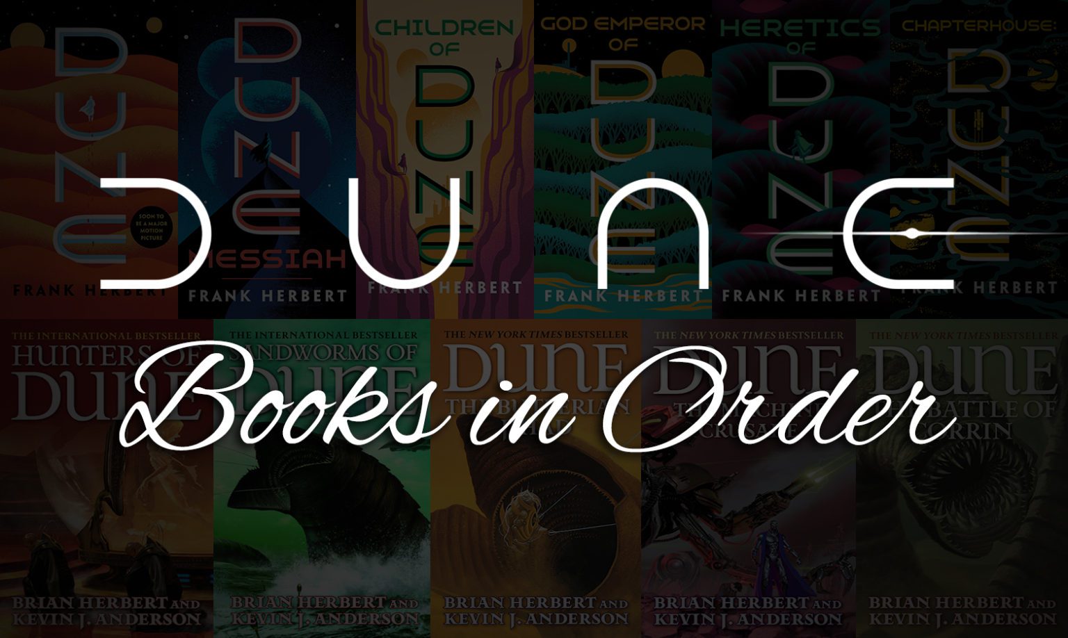 All 30+ Dune Books in Order | How to Read Frank Herbert's Books