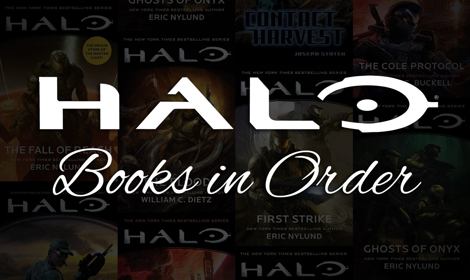 2 Ways to Read the Halo Books in Order | 30+ Halo Books