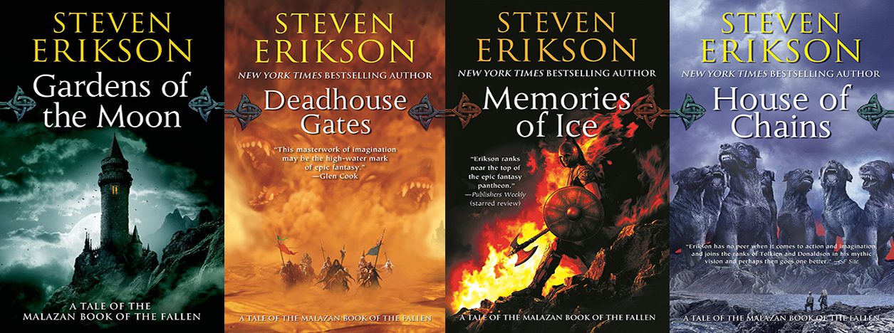 Complete Malazan Book of the Fallen Reading Order by Erikson & Esslemont