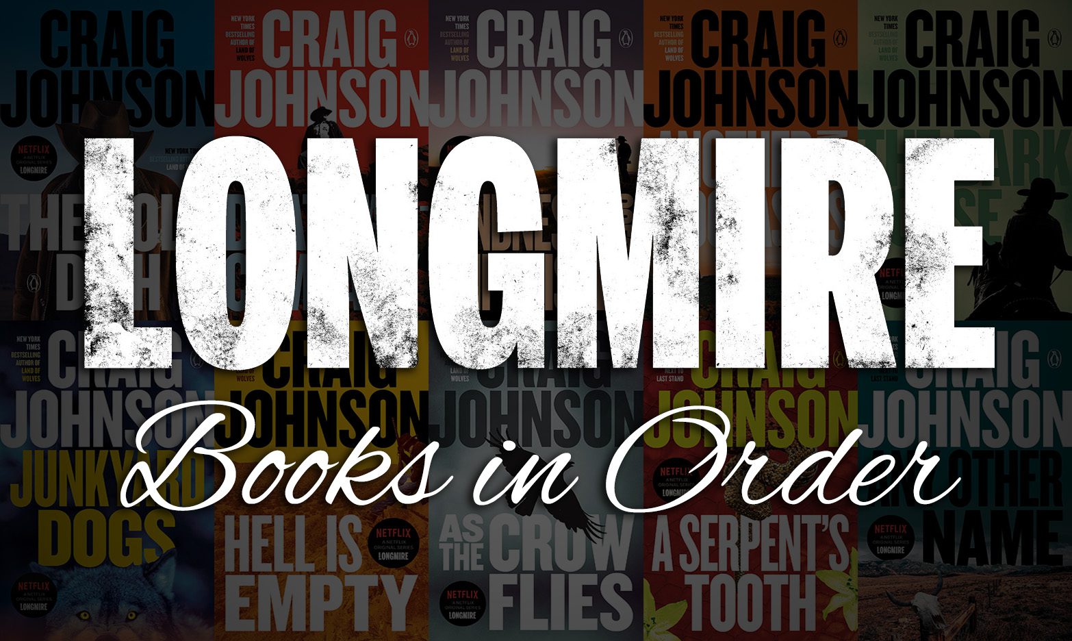 Walt Longmire Books in Order [Complete Guide 19+ Books]