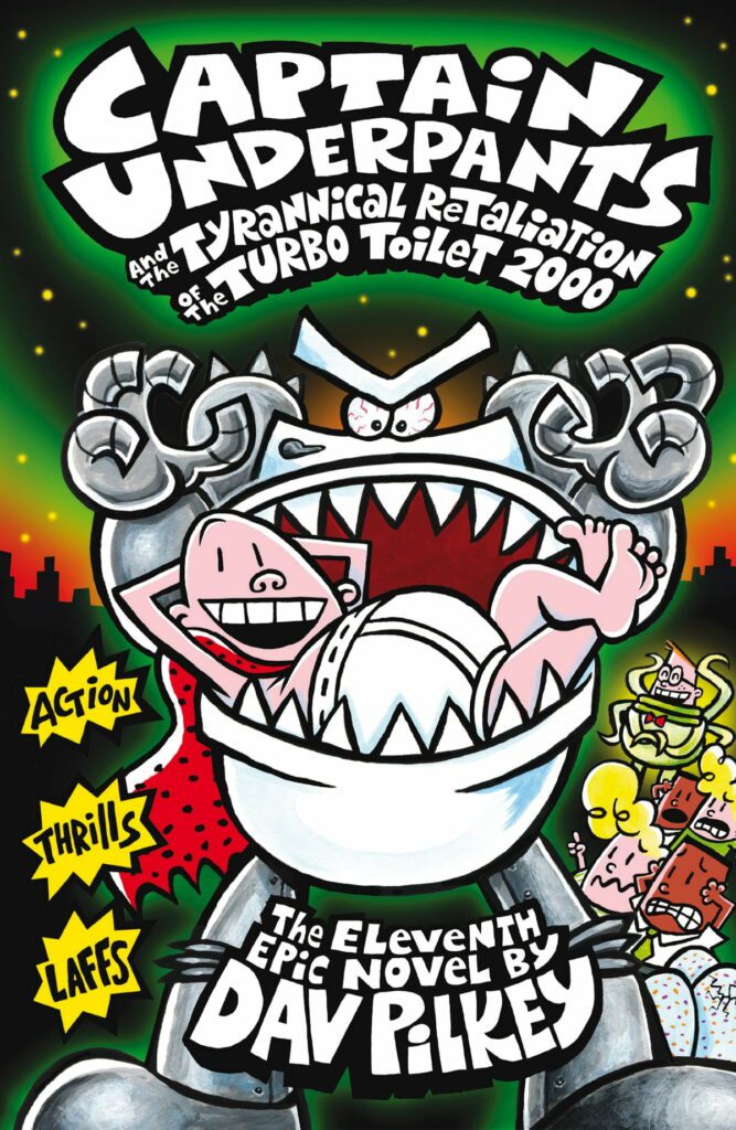 All 12+ Captain Underpants Books in Order by Dav Pilkey