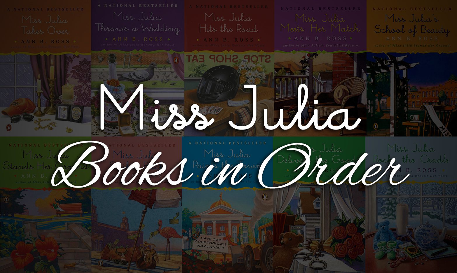 All 20+ Miss Julia Books in Order by Ann B. Ross