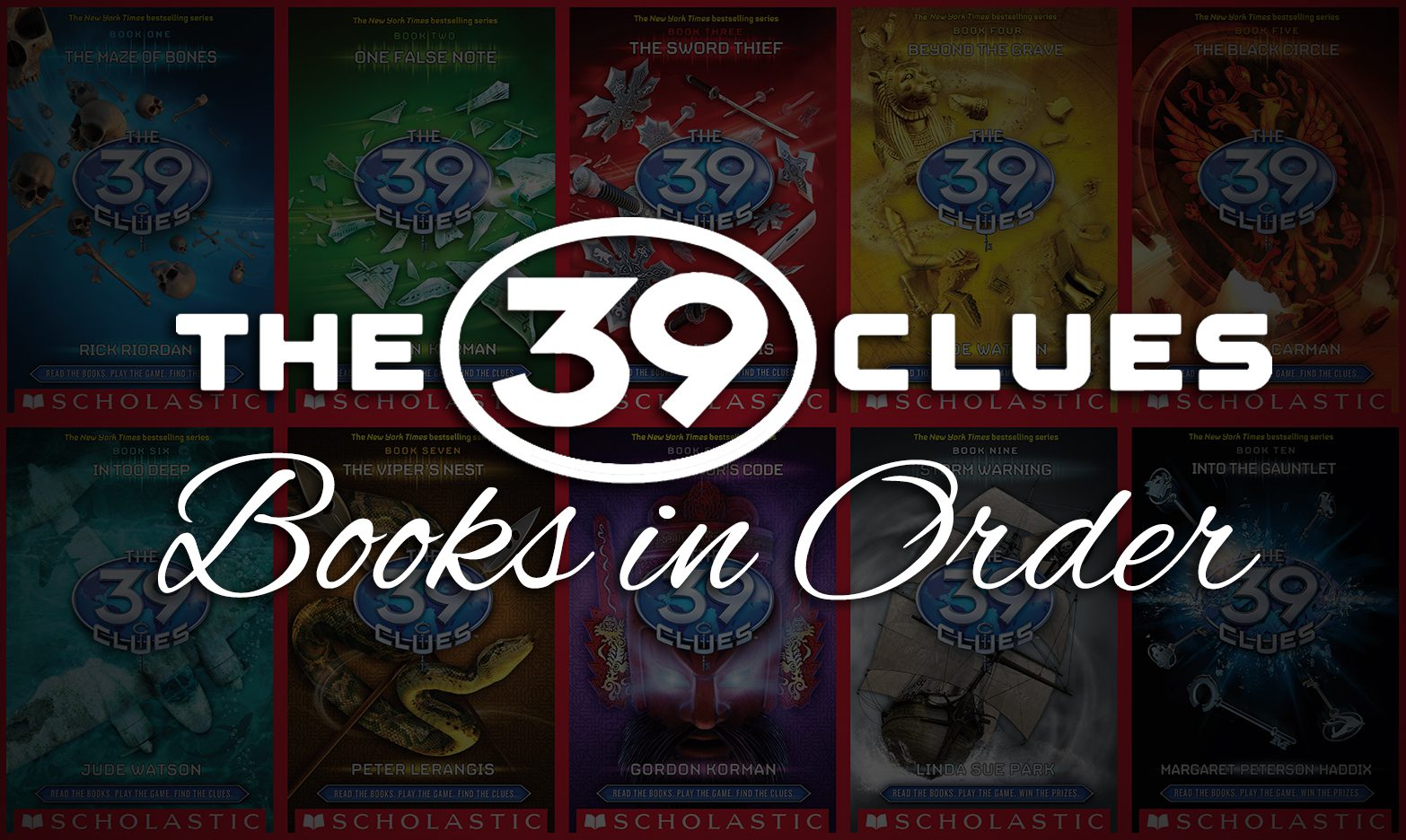 All 40+ 39 Clues Books in Order [Ultimate Guide]