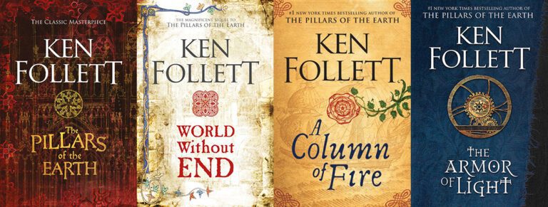 The Pillars of the Earth Books in Order by Ken Follett